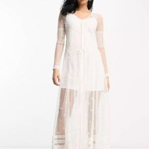 French Connection | Dresses | French Connection Embroidered Cherise ...